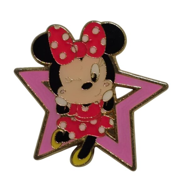 Disney | Other | Euc Disney Winking Minnie Mouse Trading Pin | Poshmark